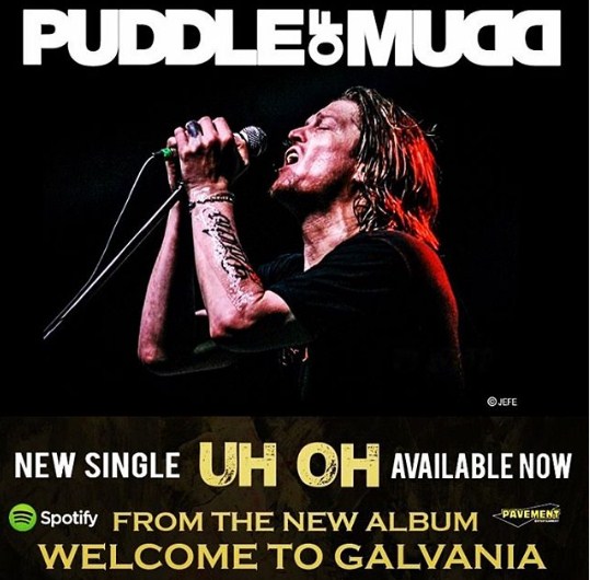 An Engrossing Rock ‘Uh Oh’ by the Famous Band Puddle of Mudd has ...